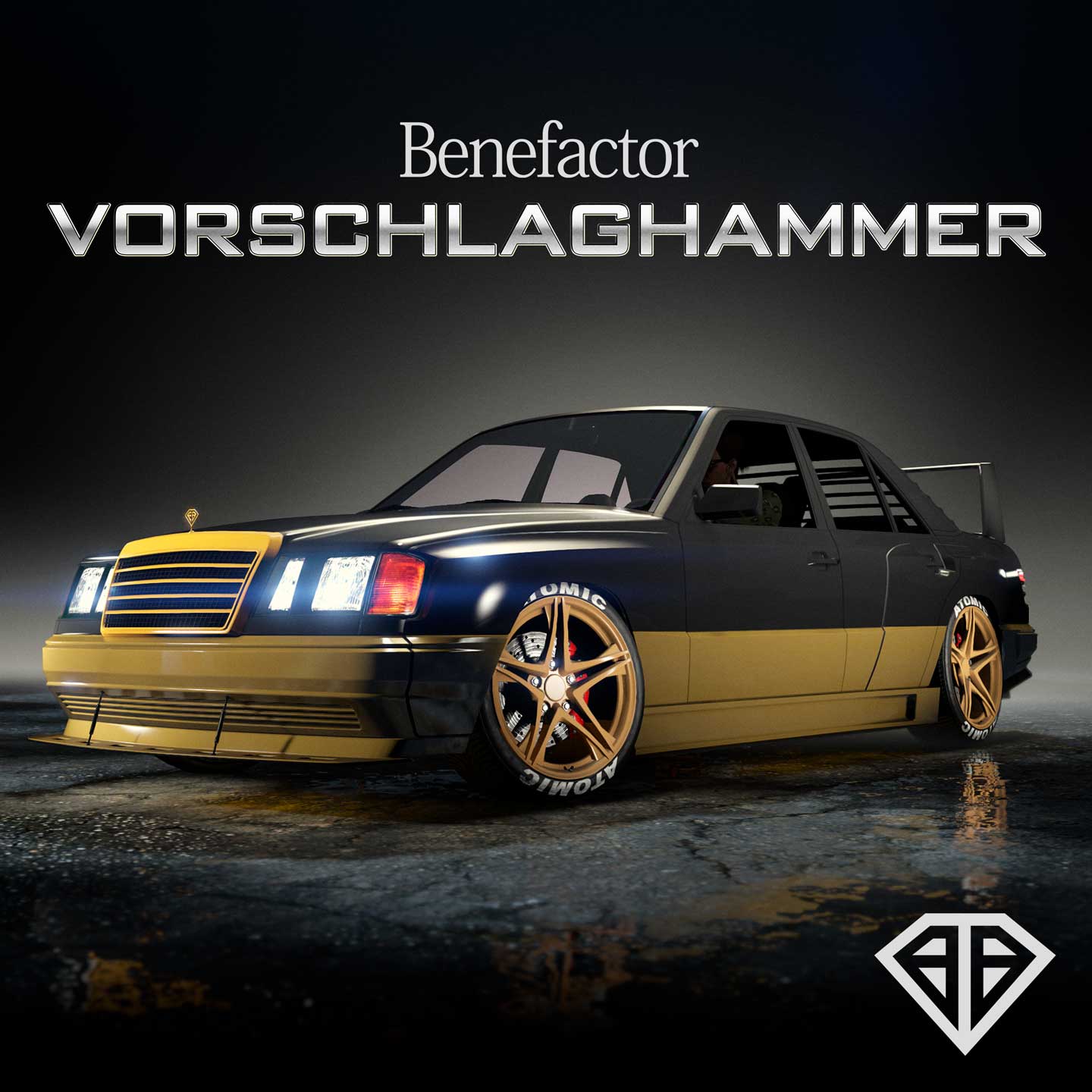 Bemutatkozik a Drift Tuning császára: Benefactor Vorschlaghammer